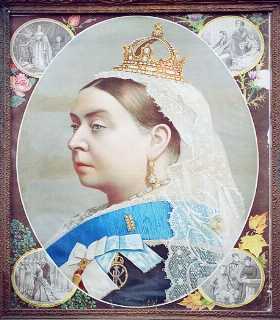 Famous Queen Of The United Kingdom Of Great Britain And Ireland ...