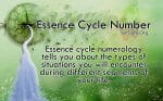 Numerology Essence Cycle Number: Understanding Its Meaning