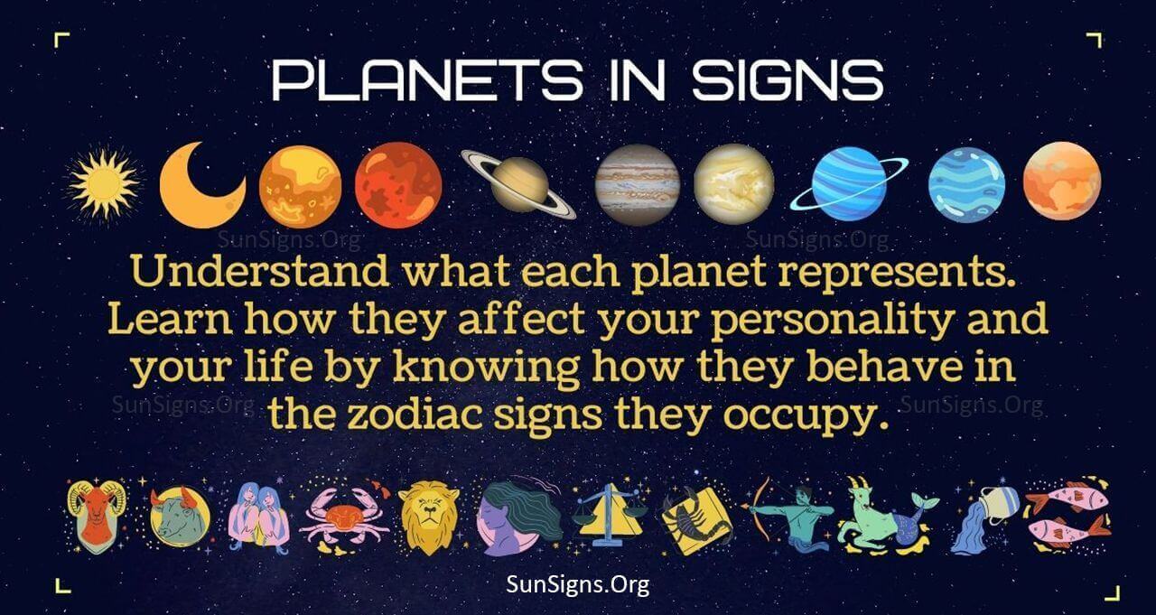 Planets In Signs - SunSigns.Org