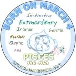 March 4 Zodiac Horoscope Birthday Personality - SunSigns.Org