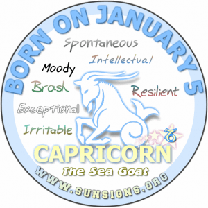 January 5 Zodiac Horoscope Birthday Personality - SunSigns.Org