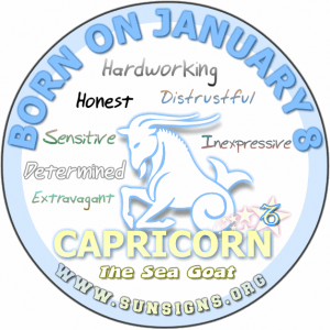 January 8 Zodiac Horoscope Birthday Personality - SunSigns.Org