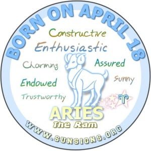 April 18 Zodiac Horoscope Birthday Personality - SunSigns.Org