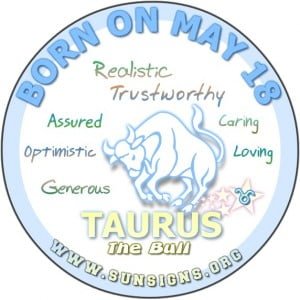 May 18 Zodiac Horoscope Birthday Personality - SunSigns.Org