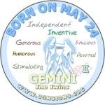 May 24 Zodiac Horoscope Birthday Personality - SunSigns.Org