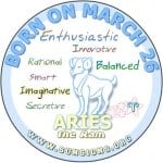 March 26 Zodiac Horoscope Birthday Personality - SunSigns.Org