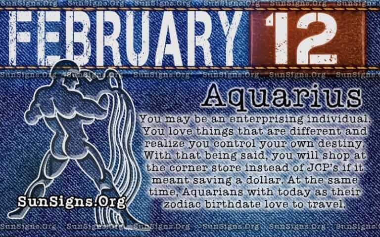 February 12 Zodiac Horoscope Birthday Personality - SunSigns.Org