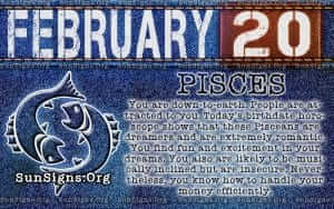 February 20 Zodiac Horoscope Birthday Personality - SunSigns.Org