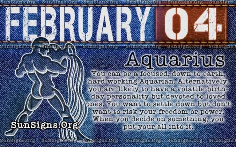 February 4 Zodiac Horoscope Birthday Personality - SunSigns.Org