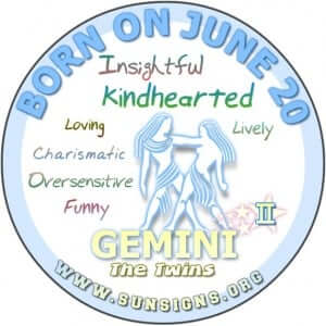 June 20 Zodiac Horoscope Birthday Personality - SunSigns.Org