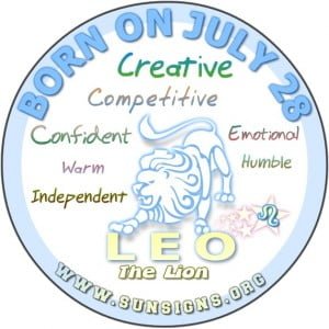 July 28 Zodiac Horoscope Birthday Personality - SunSigns.Org