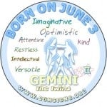 June 3 Zodiac Horoscope Birthday Personality - SunSigns.Org