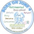 June 4 Zodiac Horoscope Birthday Personality - SunSigns.Org