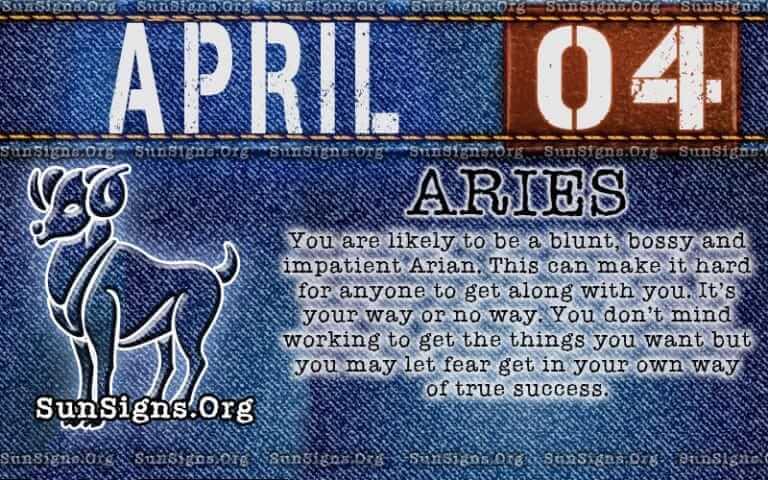 April 4 Zodiac Horoscope Birthday Personality - SunSigns.Org