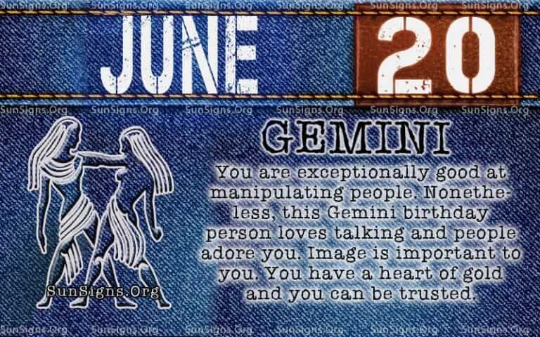 June 20 Zodiac Horoscope Birthday Personality - SunSigns.Org