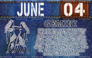 June 4 Zodiac Horoscope Birthday Personality - SunSigns.Org