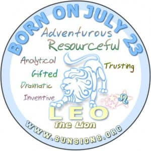 July 23 Zodiac Horoscope Birthday Personality - SunSigns.Org