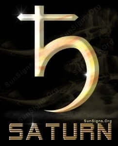 Saturn Planet Symbol: Meanings - SunSigns.Org