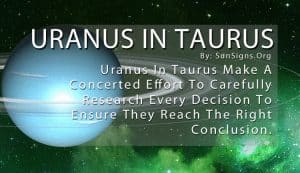 Uranus In Taurus Meaning: Do Things At Your Pace