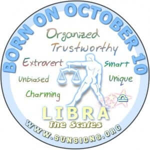 October 10 Zodiac Horoscope Birthday Personality - SunSigns.Org