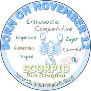 November 12 Zodiac Horoscope Birthday Personality - SunSigns.Org