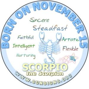 November 15 Zodiac Horoscope Birthday Personality - SunSigns.Org