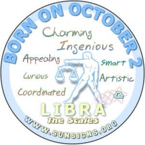 October 2 Zodiac Horoscope Birthday Personality - SunSigns.Org