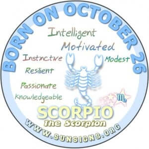 October 26 Zodiac Horoscope Birthday Personality - SunSigns.Org