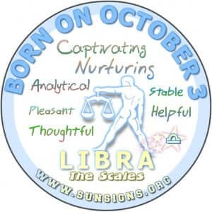October 3 Zodiac Horoscope Birthday Personality - SunSigns.Org