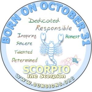October 31 Zodiac Horoscope Birthday Personality - SunSigns.Org