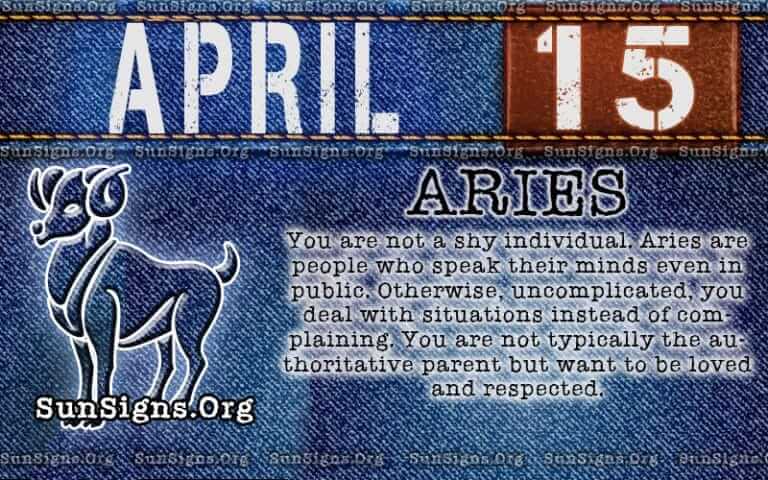 April 15 Zodiac Horoscope Birthday Personality - SunSigns.Org