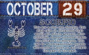 October 29 Zodiac Horoscope Birthday Personality | SunSigns.Org
