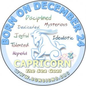 December 24 Zodiac Horoscope Birthday Personality - SunSigns.Org