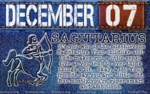 December 7 Zodiac Horoscope Birthday Personality - SunSigns.Org