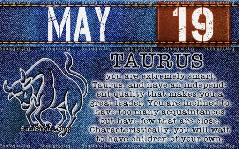 May 19 Zodiac Horoscope Birthday Personality - SunSigns.Org