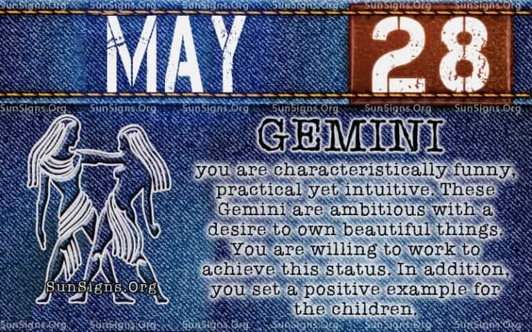 May 28 Zodiac Horoscope Birthday Personality - SunSigns.Org