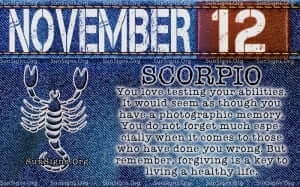 November 12 Zodiac Horoscope Birthday Personality - SunSigns.Org