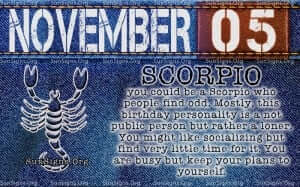 November 5 Zodiac Horoscope Birthday Personality - SunSigns.Org