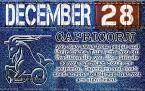 December 28 Zodiac Horoscope Birthday Personality - SunSigns.Org