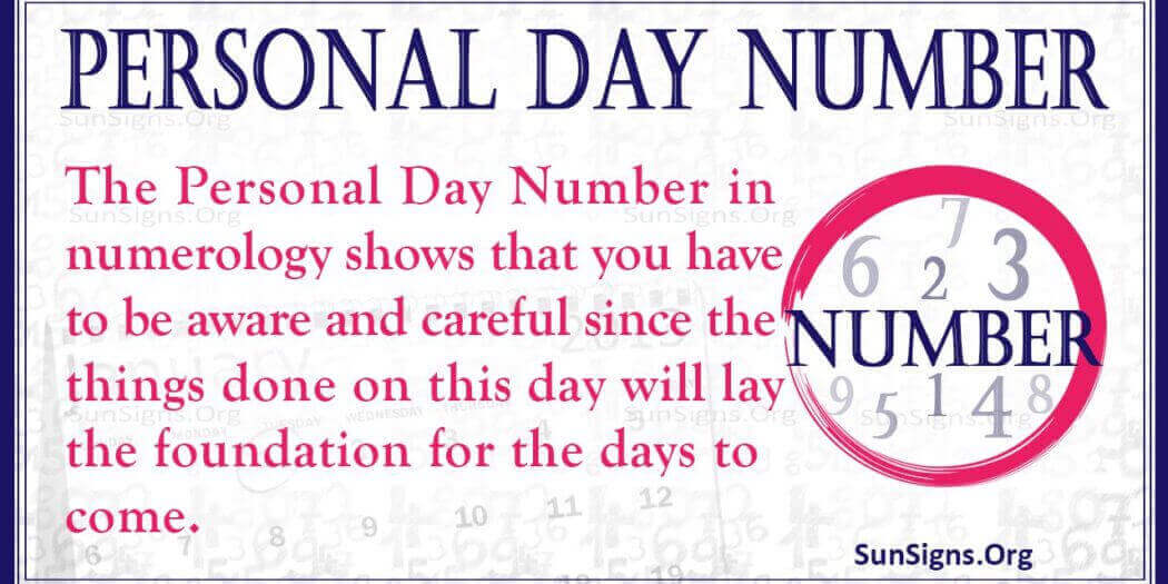 Numerology Personal Day Number: Know Your Mood For The Day - SunSigns.Org