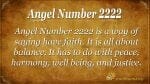 Angel Number 2222 Meaning - The Amazing Truth! - SunSigns.Org