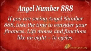 Angel Number 888 Meaning - What Does It Mean Spiritually? - SunSigns.Org