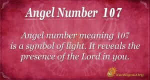 Angel Number 107 Meaning - Divine Transformation In Your Life ...