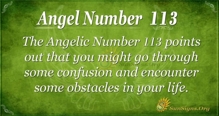 Angel Number 113 Meaning - A Symbol Of Positivity And Optimism ...
