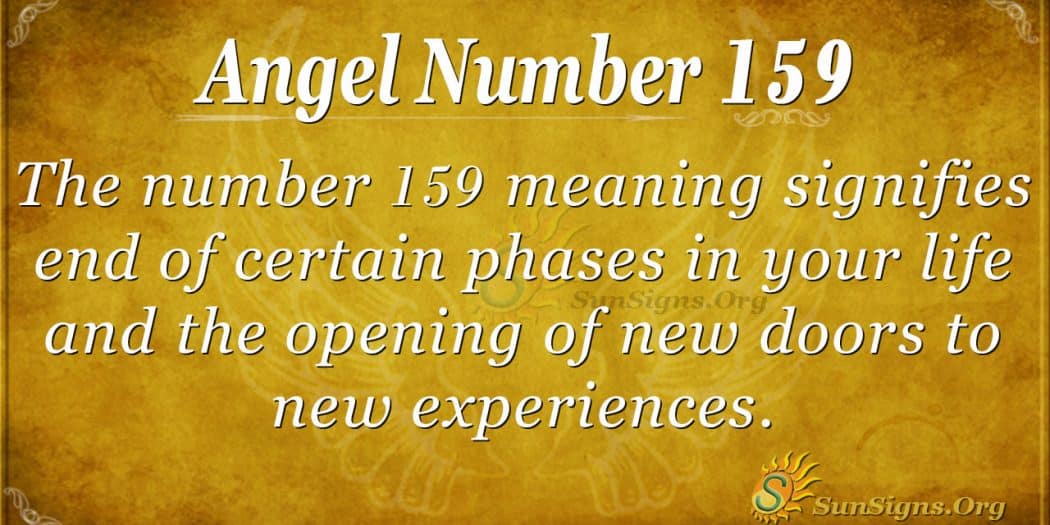 Angel Number 159 Meaning: New Chapter - SunSigns.Org