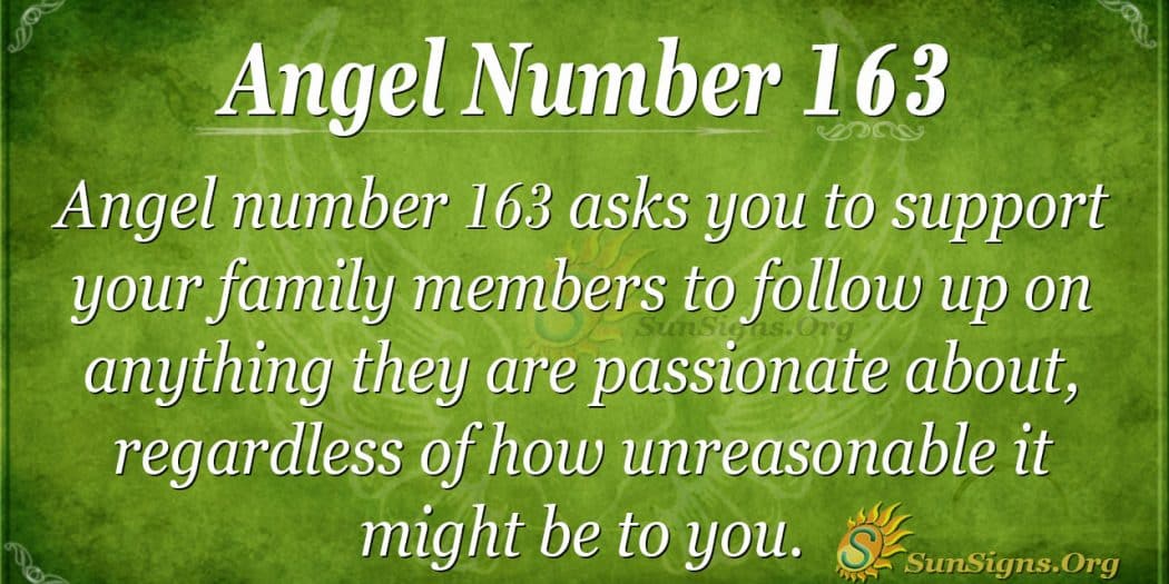 Angel Number 163 Meaning: Spiritual Lesson - SunSigns.Org