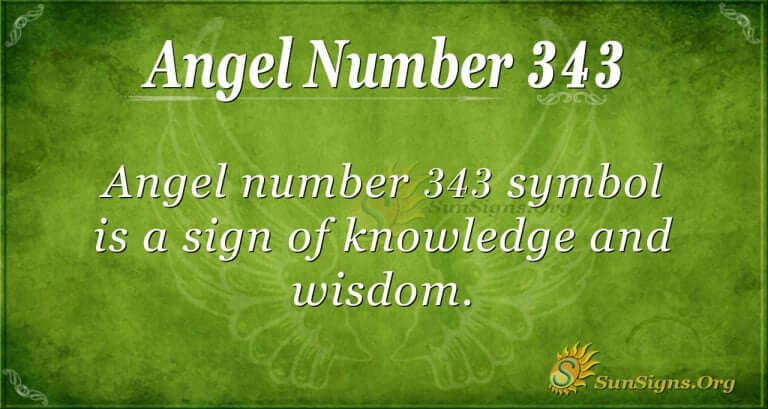 Angel Number 343 Meaning: Knowledge and Wisdom - SunSigns.Org