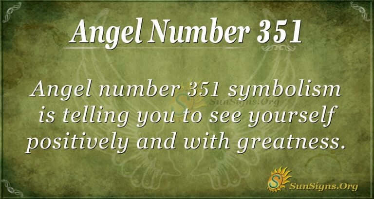 Angel Number 351 Meaning: Positive Influence - SunSigns.Org