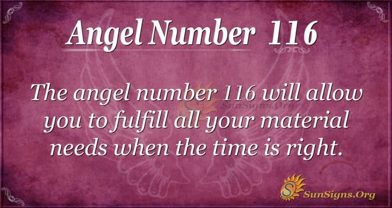 Angel Number 116 Meaning - Make Your Dreams A Reality - SunSigns.Org