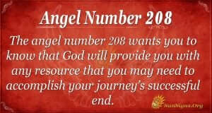 Angel Number 208 Meaning: Trust In God - SunSigns.Org